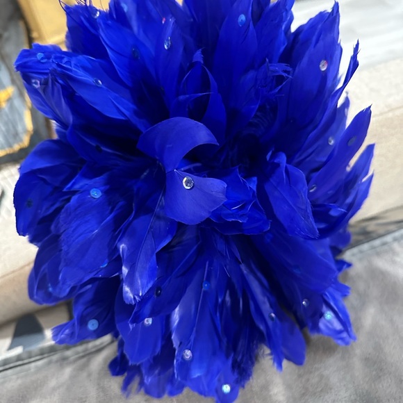one of a kind | Accessories | Royal Blue Fascinator | Poshmark